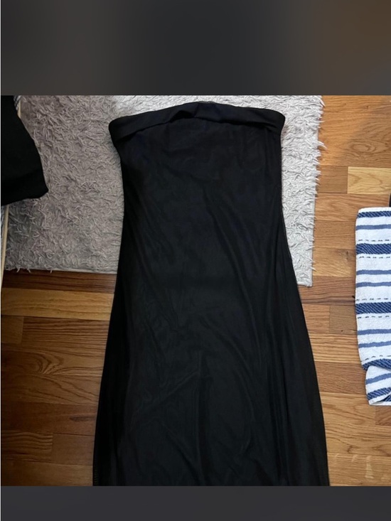 Amazon | Dresses | Amazon Black Strapless Maxi Dress | Poshmark